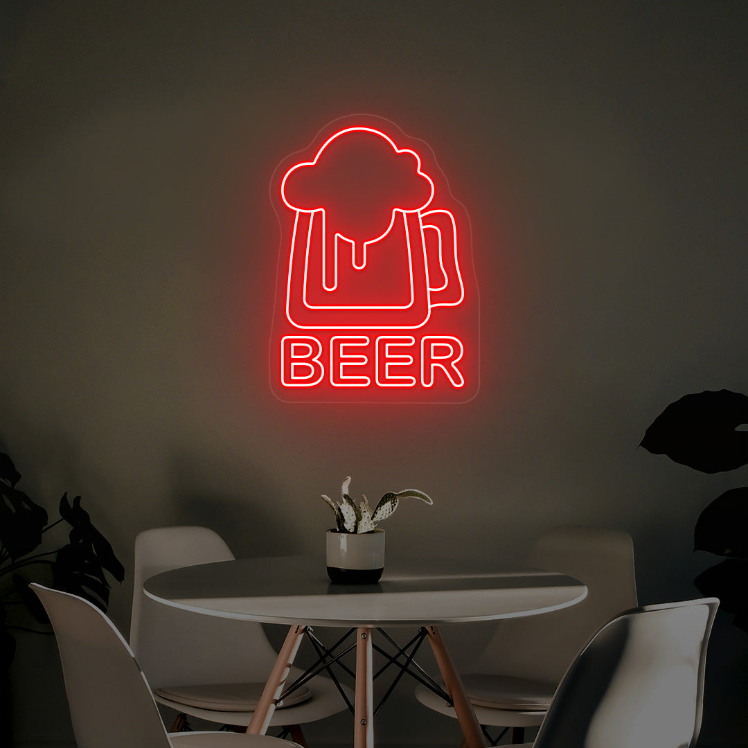 Beer Mug Neon Sign – MEON NEON